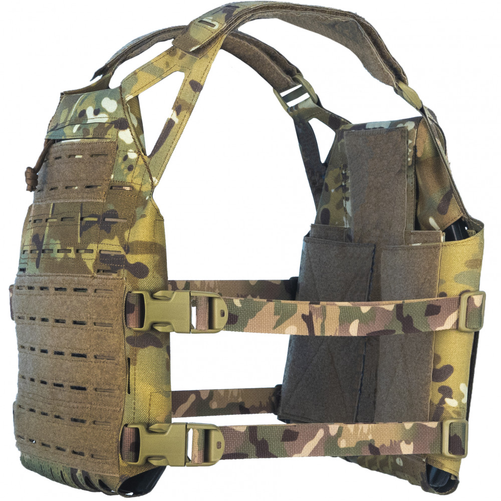 Plate Carrier "Fantom" Molle Minus Laser Cut Multicam Raid Gear & MBC ...